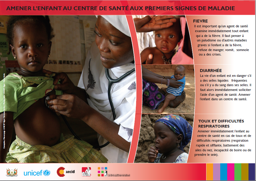 Poster on Child Healthcare in Niger - (UNICEF) | Child Health Task Force