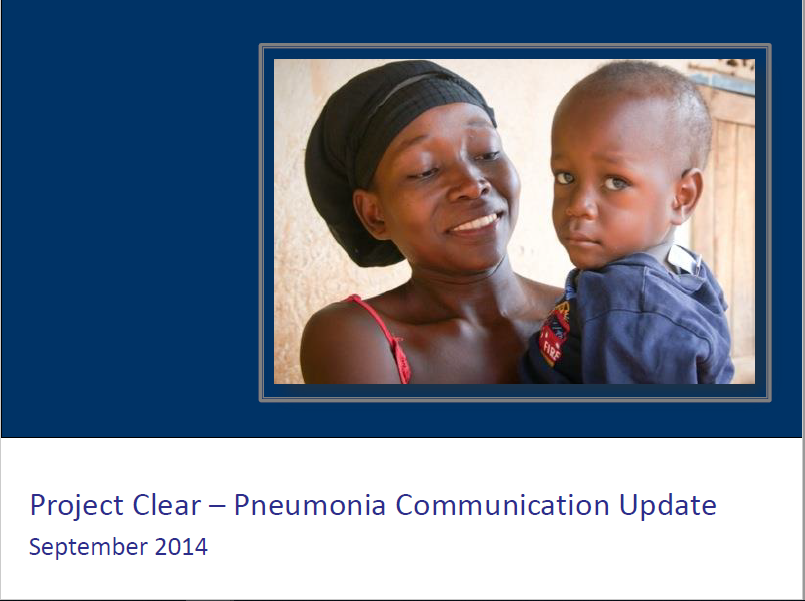 Project Clear Pneumonia Materials - (Mel Stanley/CHAI, 2014) | Child ...