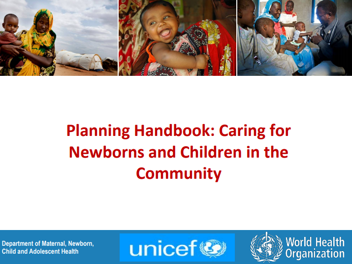 Planning Handbook: Caring for Newborns and Children in the Community ...