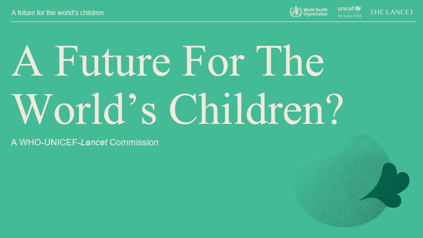 Lancet Commission: Overview (A. Costello, UCL) | Child Health Task Force